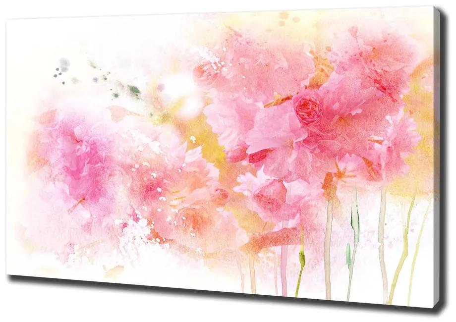 Wallmuralia Foto obraz na plátně Květiny 100x70 cm