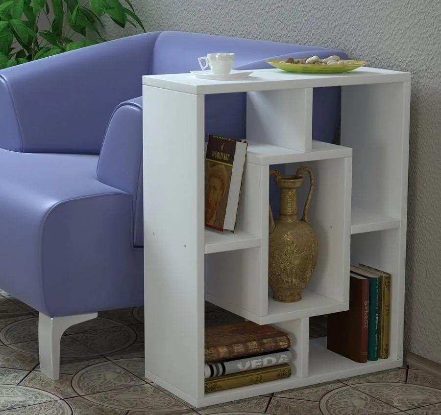 Casarredo - Komfort nábytek Odkládací příruční stolek OTAVI bílá