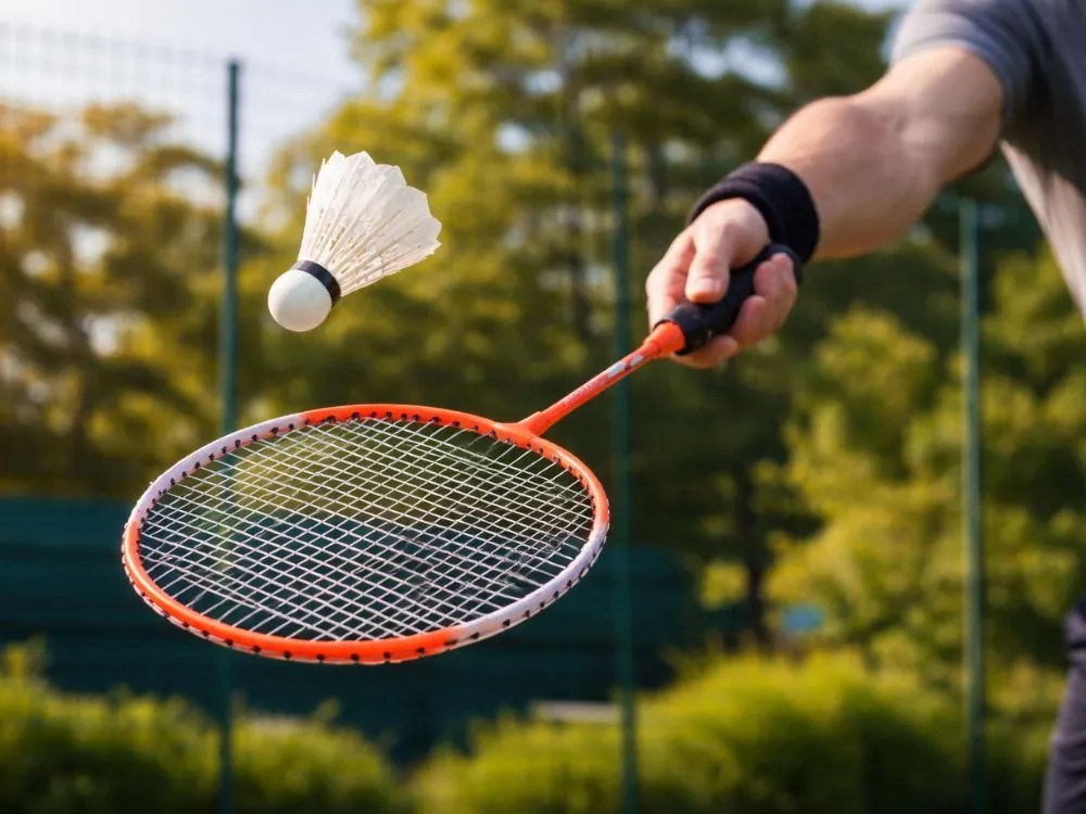 Verk Group BADMINTONOVÁ RAKETA ČERVENÁ (50)