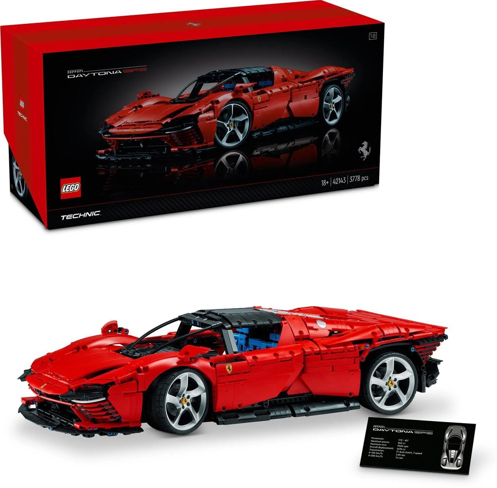 Lego stavebnice lego technic 42143 ferrari daytona sp3