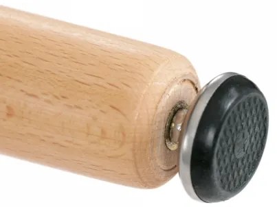 Jídelní stůl 120x80x74 bílý matný lak dřevěné nohy DT-304 WT