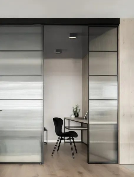 Designové stropní svítidlo Samba 10 černé