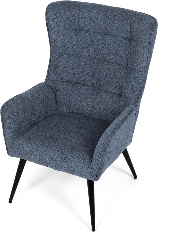 Relaxační křeslo modrá AK-315 BLUE2 (64 x 73) cm