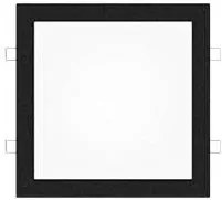 LED panel Mivvy Slim IP44 165 x 165 mm - černá, 3000 K, 1175 lm