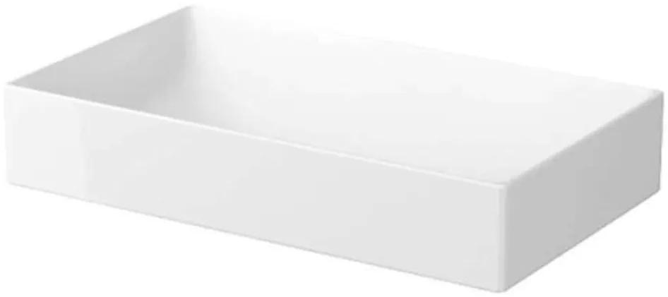 Cersanit Inverto umyvadlo na desku 60 x 35 cm, bílá, K671-008