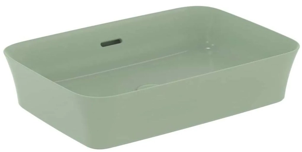 Ideal Standard Ipalyss - Umyvadlo na desku, 55x38 cm, s přepadem, Sage E2078X9