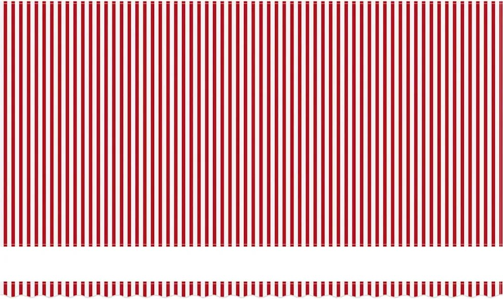 Stahovací markýza Červená a Bílá 600 × 300 cm 3331605