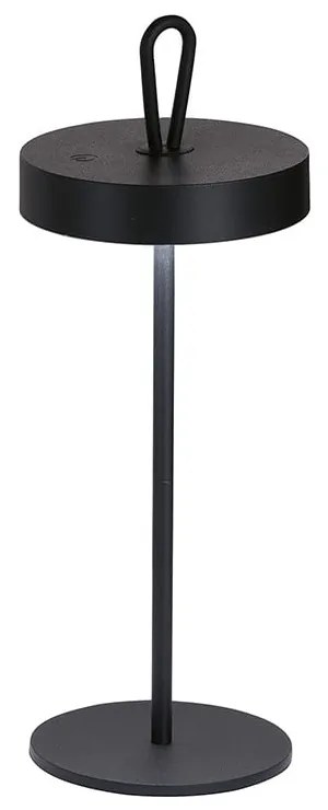 Černá LED stolní lampa (výška 47 cm) Dord – Fischer &amp; Honsel