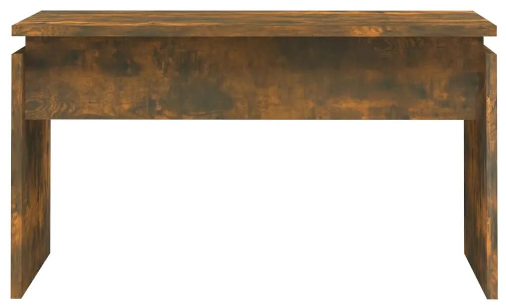 Konferenční stolek kouřový dub 68 x 50 x 38 cm kompozitní dřevo - Default Title