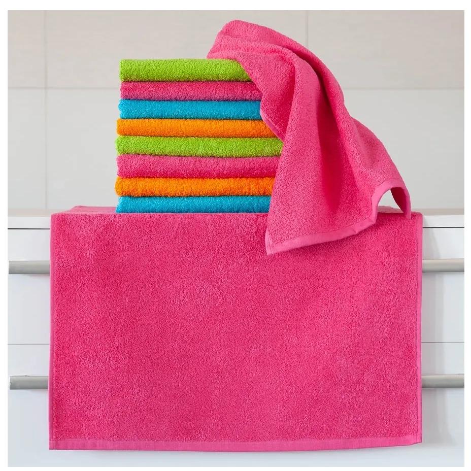 Veba ručník forte - růžová 50x100