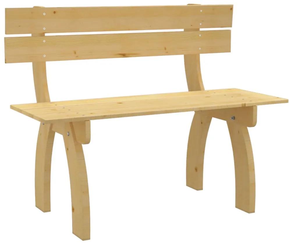 Zahradní lavice 150 cm impregnované borové dřevo - Default Title