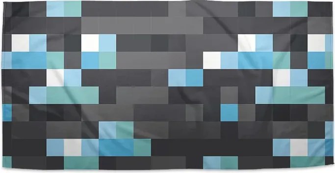 Sablio Ručník Blocks 1 - 50x100 cm