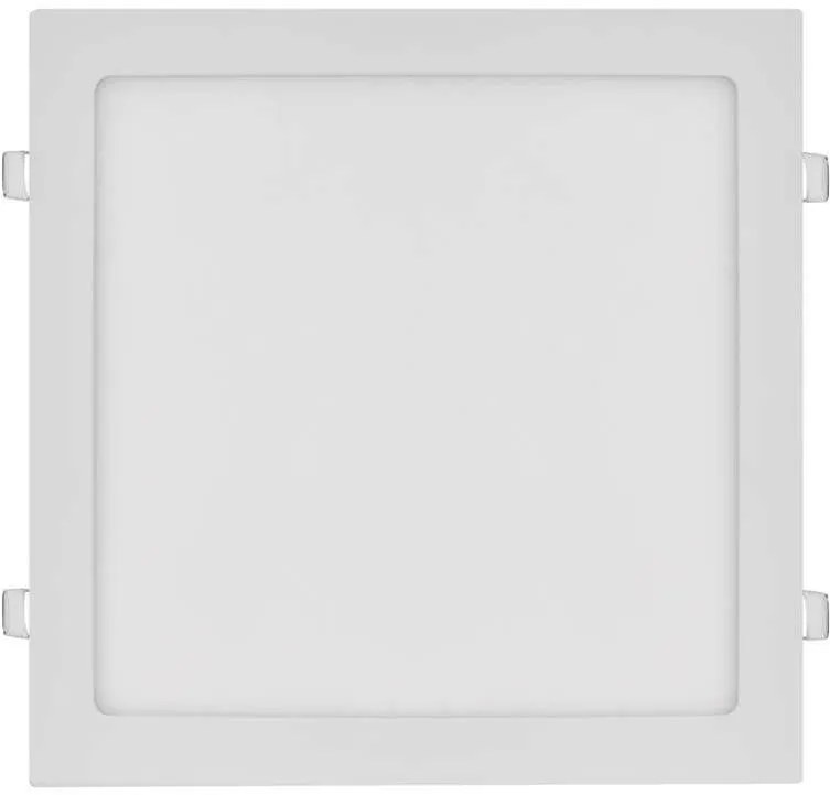 Led světlo emos led podhledové svítidlo nexxo bílé, 30 x 30 cm, 25 w, teplá bílá