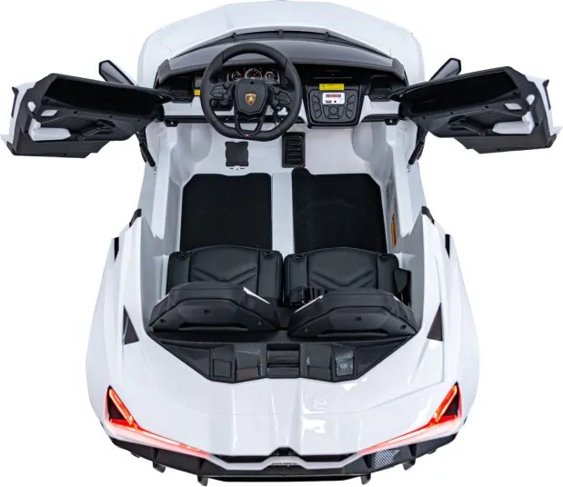 Elektrické autíčko Lamborghini Revuelto XL bílé