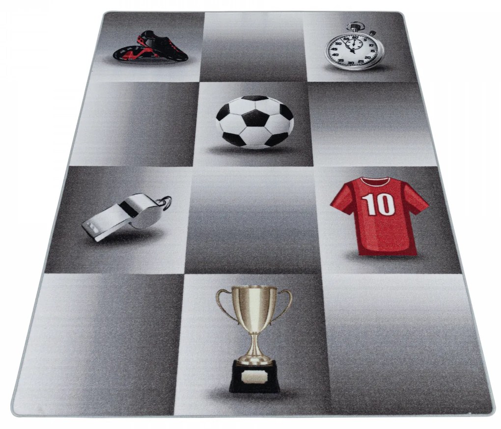 Ayyildiz, Dětský kusový koberec Play 2906 grey, 100x150, šedá, dětský pokoj