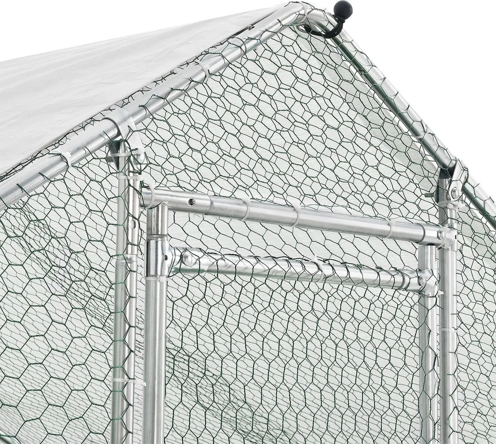 Juskys Výběh pro slepice - 3x4x2m