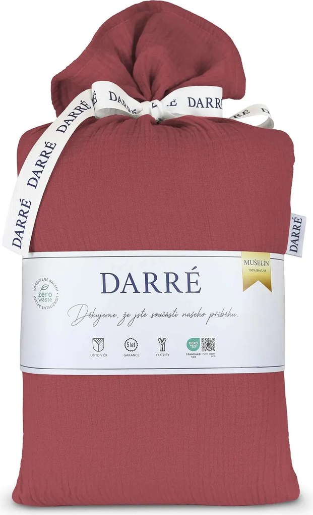 Mušelínové povlečení Wine Velikost: 140 x 200 + 70 x 90