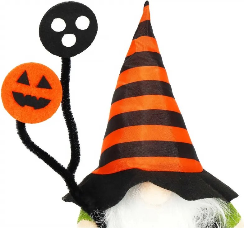 Skřítek GNOM s balónky 20 cm SPRINGOS HALLOWEEN