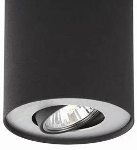 Moderní stropní bodové světlo PILLAR, černé, GU10, 1 x 35W Philips PILLAR 5633030PN