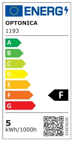 LED žárovka MR16 5W 320lm 12V teplá ekvivalent 30W - POSLEDNÍ 1 KS