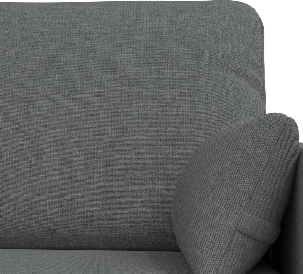 Set pohovek 2 ks Tmavě šedá textil 3407538