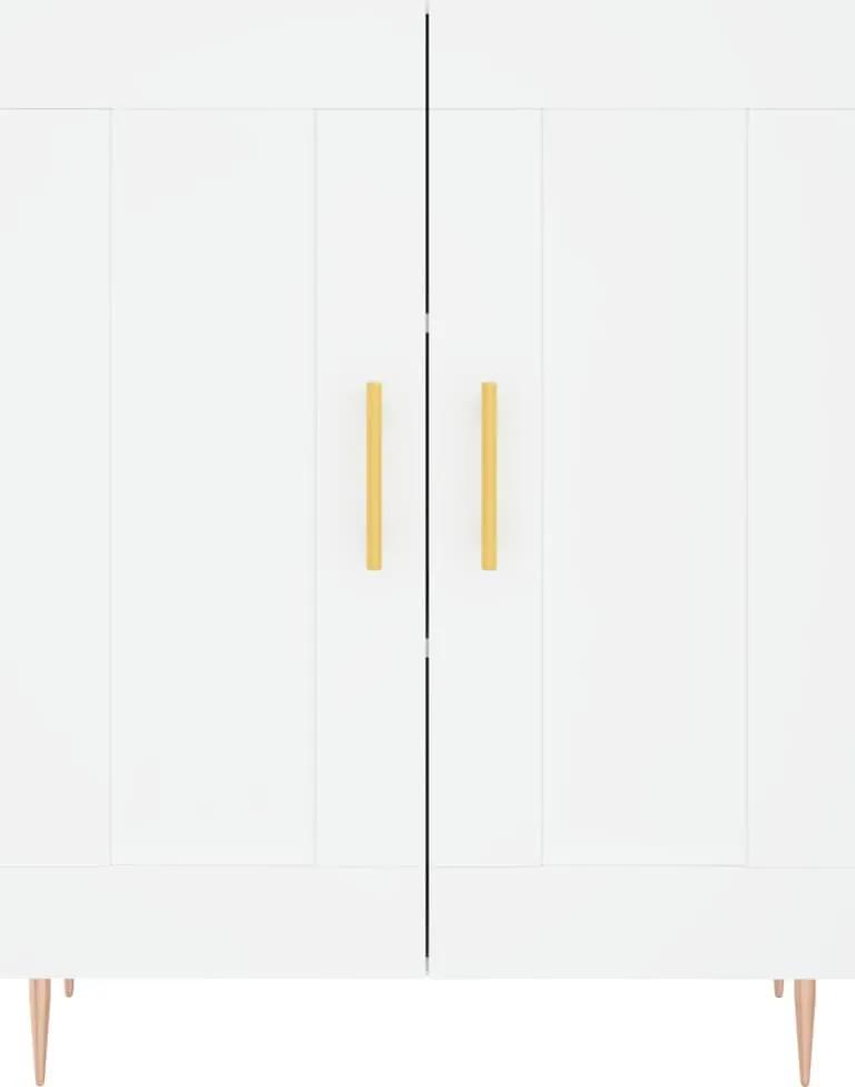 vidaXL Skříň highboard 69,5 x 34 x 180 cm kompozitní dřevo [3195780] Barva: šedá sonoma