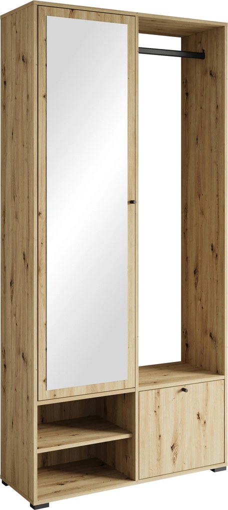 XXXLutz ŠATNA, 90/190/33 cm MID.YOU - Online Only šatny & botníky - 002778003201