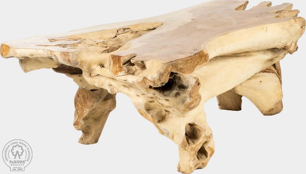 FaKOPA Originální lavička z kořenového dřeva Miriam