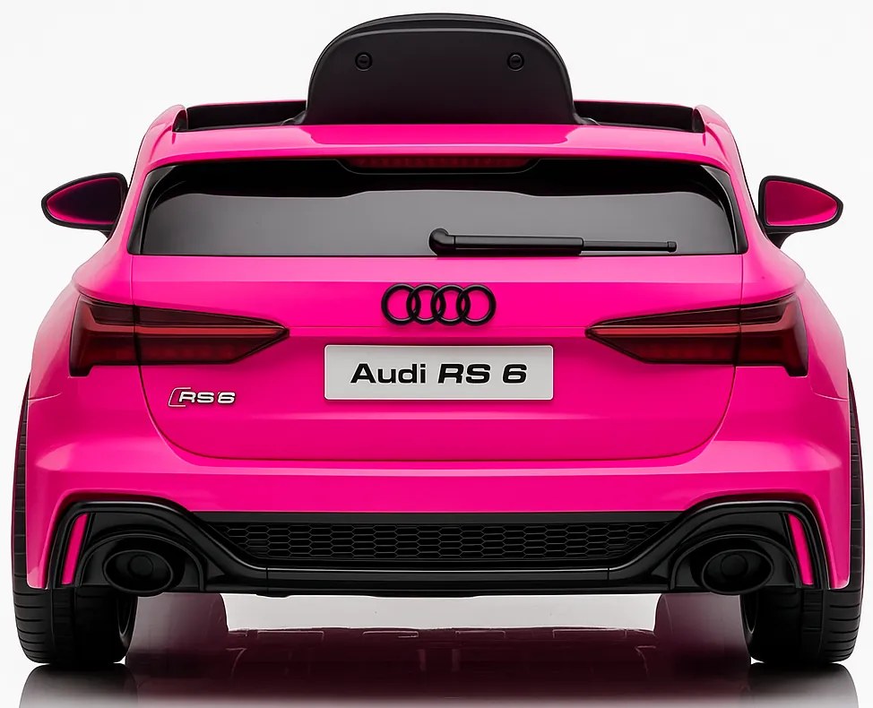 Elektrické autíčko Audi RS 6 růžové