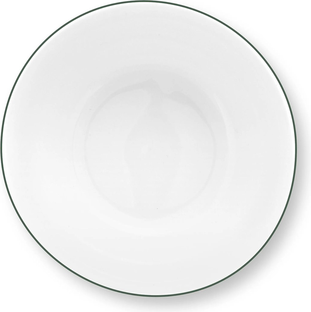 Pip Studio porcelánová miska Lily Lotus Ø12cm, zelená (malá porcelánová mistička na oříšky nebo dip)