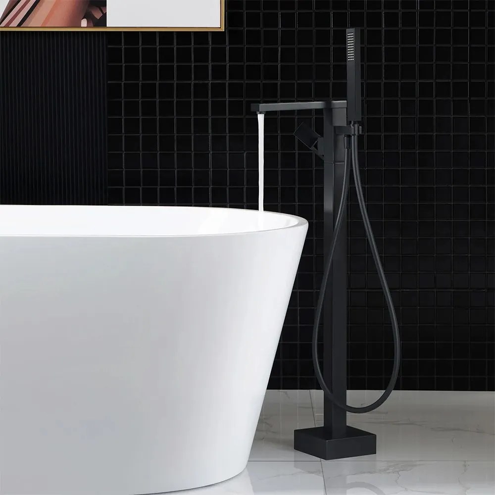 Rea Tery, volně stojící baterie h-885, černá matná, REA-B5304
