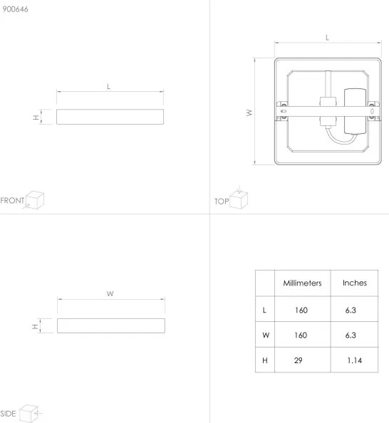 Eglo 900646 - LED Koupelnové stropní svítidlo FUEVA LED/11W/230V IP44 bílá