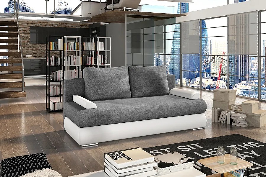 Praktické rozkládací moderní sofa s úložným prostorem Uli 16