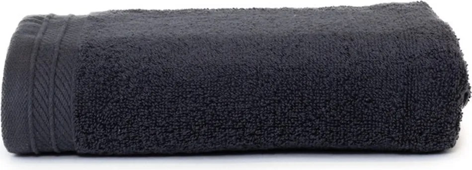 The One Towelling® Ručník Organic 50x100 - Antracit | 50 x 100 cm