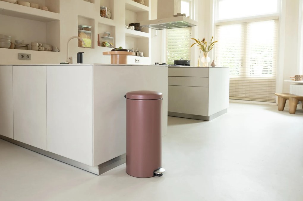 Brabantia Pedálový koš NewIcon 30L saténově hnědá