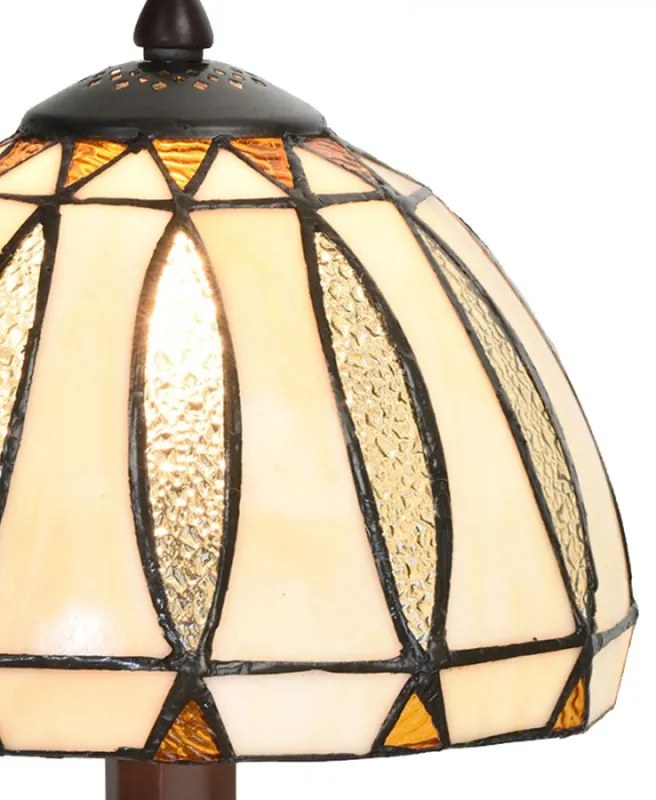 Stolní lampa Tiffany Christoffel – 19x40 cm
