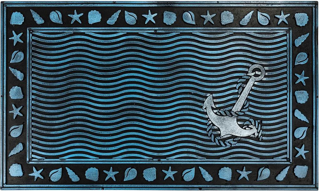 BO-MA Trading Gumová rohožka Podmořský svět, 40 x 60 cm