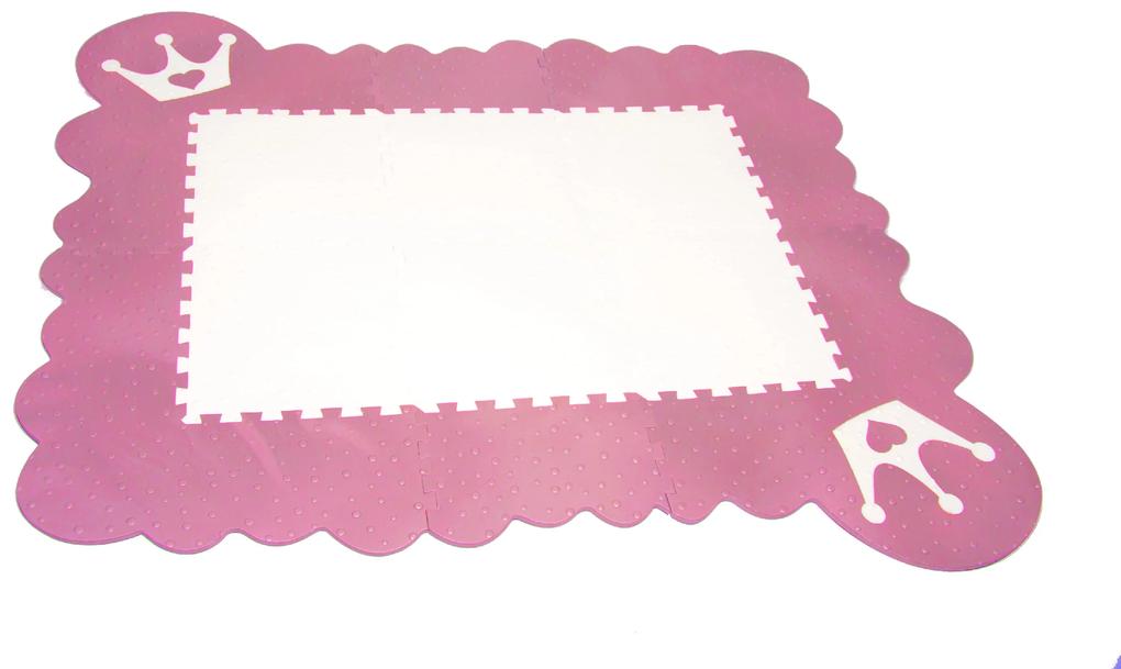 VYLEN Designová puzzle podlaha Princess Barva: 31 Růžová