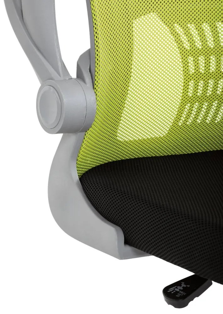 Autronic Dětská otočná židle STELLA — síťovina fialová