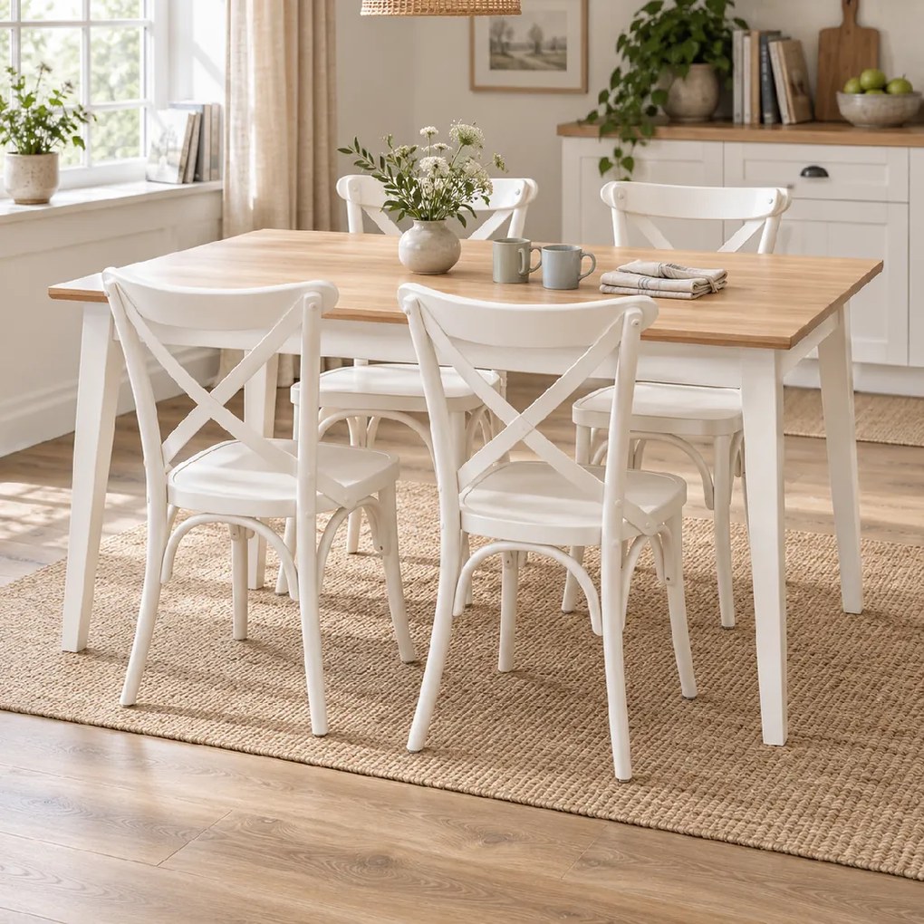 Stima Stůl Y-25 VARIANT 120x80 cm rustikál bílá