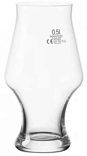 Lunasol - Sklenice na pivo 500 ml 6 ks - Univers Glas Lunasol (321975)
