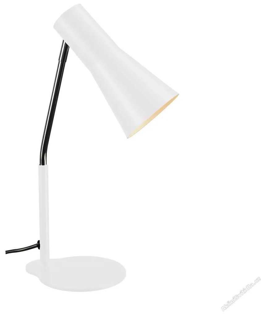 LA 146001 Stolní lampa PHELIA, bílá, hliník/ocel, GU10 - BIG WHITE