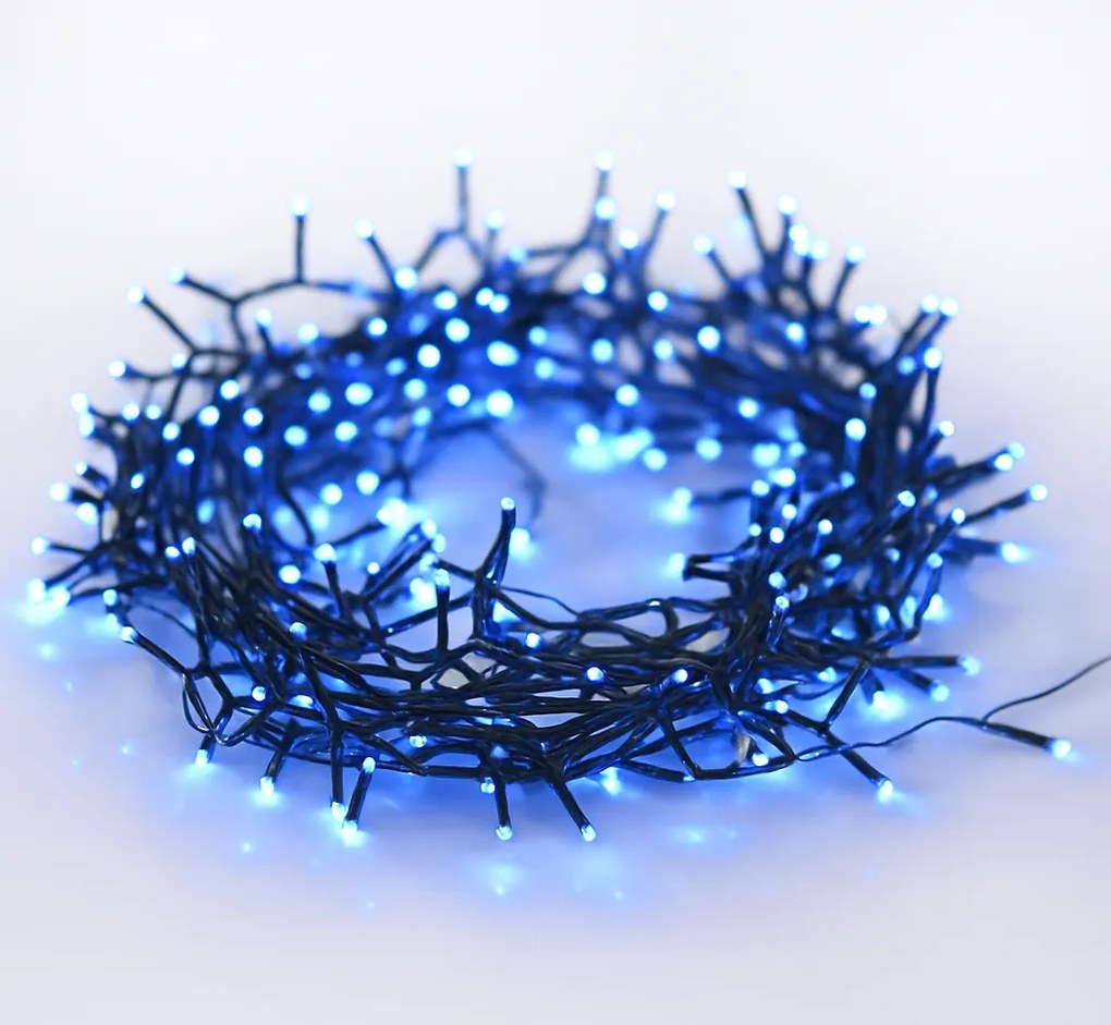 Vánoční světýlka vnitřní modré 300 LED