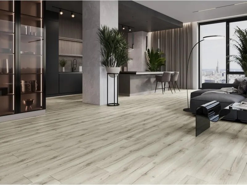 Mexen Wirginia vinylové panely 1240 x 182 mm SPC 6,5 mm, podklad IXPE 1,5 mm, 4 V-spárovka, Dub - F1005-1240-182-505-4V1-01