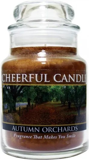Cheerful Candle Vonná svíčka ve skle Podzimní sad