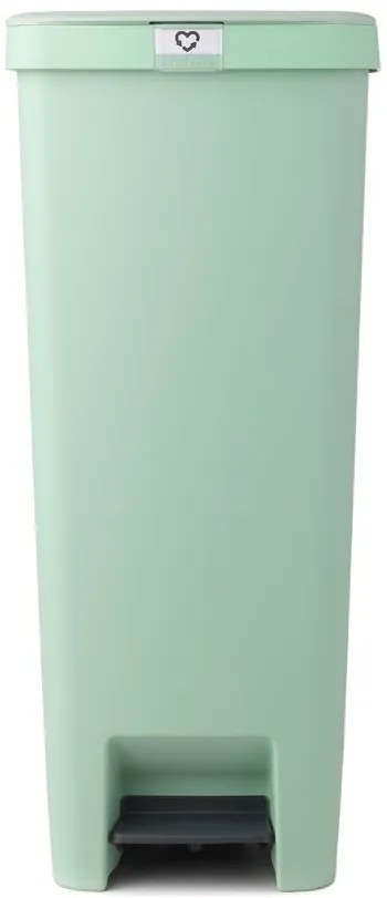 Pedálový koš StepUp Brabantia, 40 L, nefritově zelená, 800108