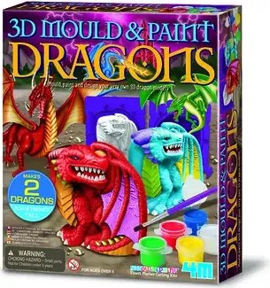 4M Výrobamalování - draci / od 5 let