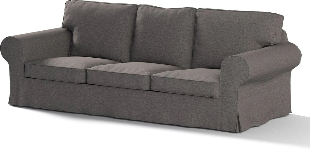Potah na pohovku IKEA Ektorp 3-místná, rozkládací STARÝ MODEL PIXBO barva šedá látka pletený vzor