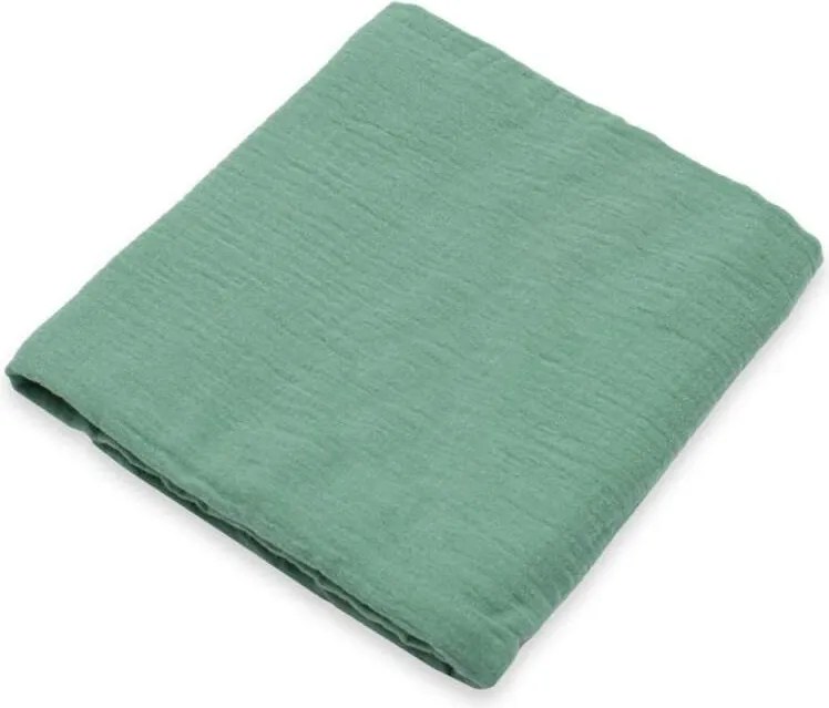 Dětská mušelínová deka New Baby green