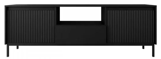 TV stolek/skřínka Samker 2K1SZ, Barva dřeva: černá